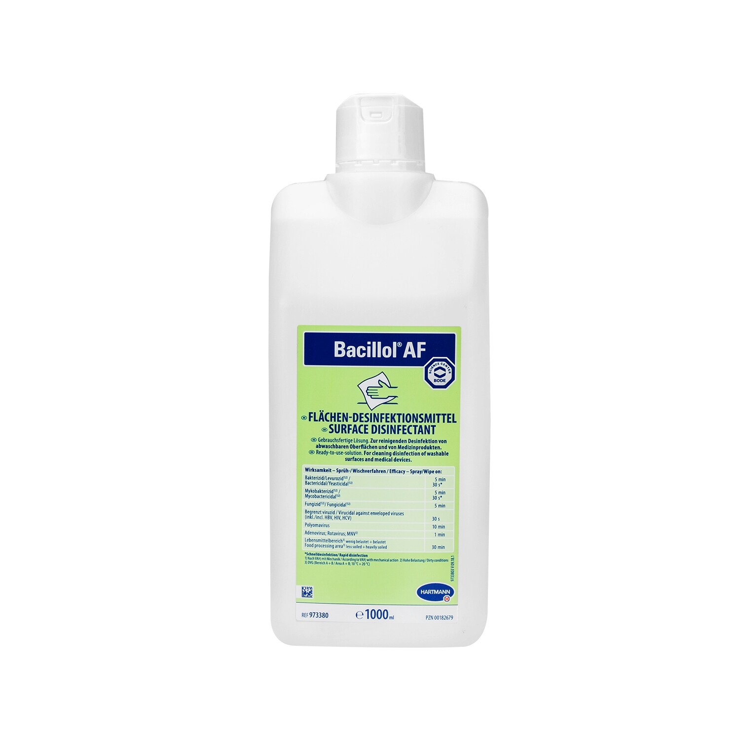 Bacillol AF Surface Disinfectant 1000ml | Killer Ink Tattoo