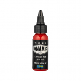 Platinum by Dynamic Tattoo Ink - Crimson Red 30 ml