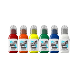 World Famous Limitless Tattoo Ink - Simple Set - 6x 30 ml - Killer Ink ...