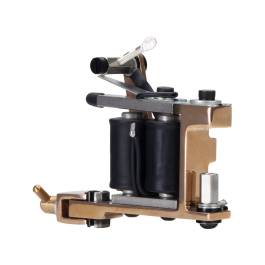 REFURBISHED - Micky Sharpz - Brass Hybrid Tattoo Machine - Liner ...