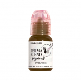 Perma Blend Grassy Titanium Dioxide Free Toner 15ml - Killer Ink Tattoo