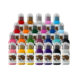 Complete Set of 25 World Famous Ink Colour Set 30 ml (1oz) - Killer Ink ...