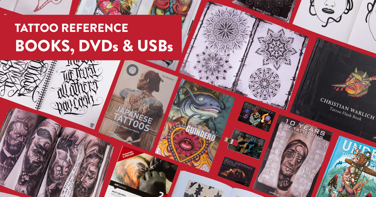 Tattoo Reference Books, DVDs & USBs - Killer Ink Tattoo