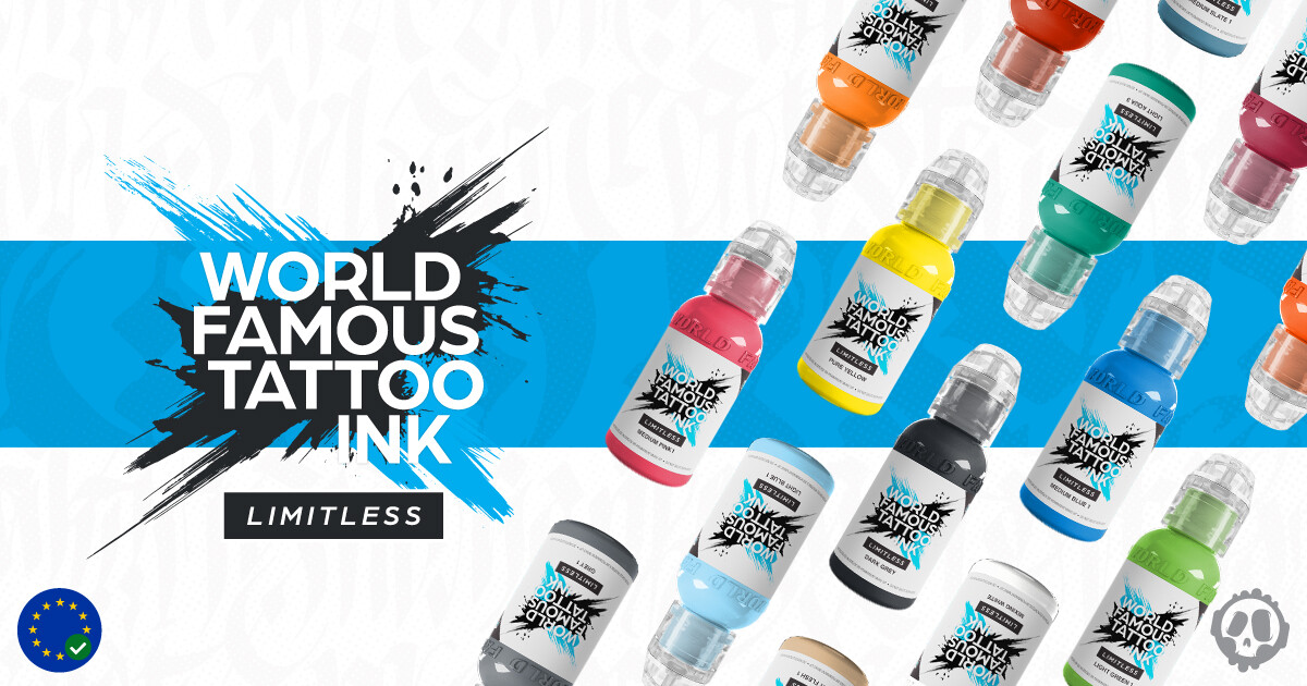 World Famous Limitless – EU REACH-Compliant Tattoo Ink - Killer Ink Tattoo