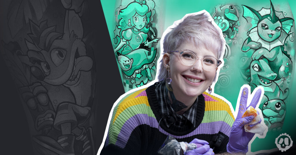 How to Tattoo Videogame Characters With Tiggy - Killer Ink Tattoo