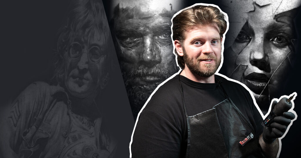 How to Tattoo Black & Grey Portraits With Jay Butler - Killer Ink Tattoo
