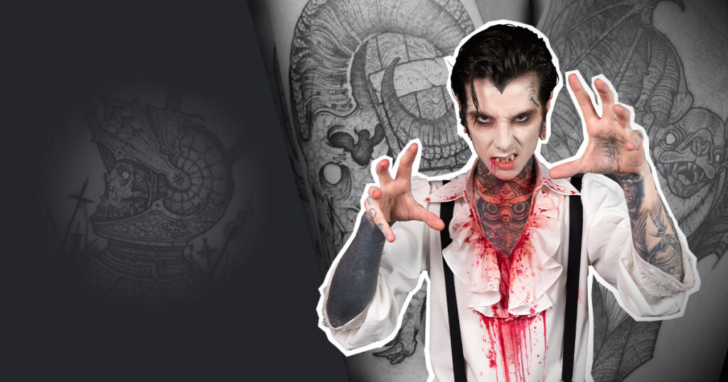 How to Tattoo a Blackwork Coffin With Simon Mora - Killer Ink Tattoo