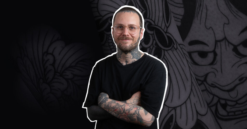 How to Tattoo a Blackwork Japanese Peony with Marktattooist - Killer ...