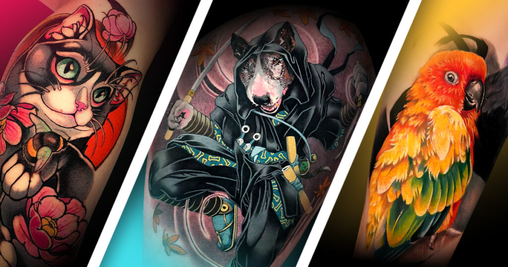 Fur-ever By Your Side - Best Pet Portrait Tattoos - Killer Ink Tattoo