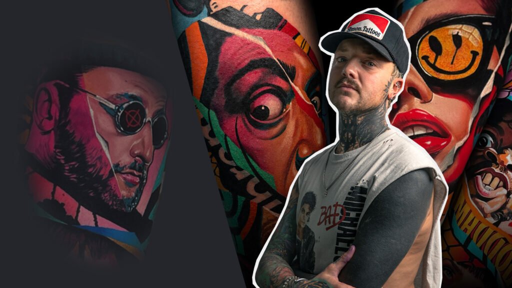 How to Tattoo a Colour Mash-Up with Simon Brown - Killer Ink Tattoo